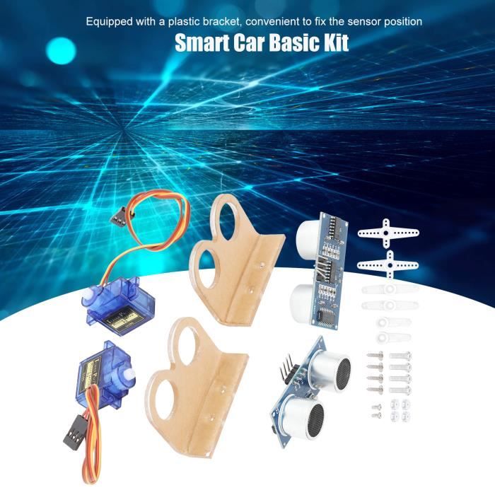 Kit de voiture robot DIY Kit de Voiture Robot à Monter Soi-même à ...