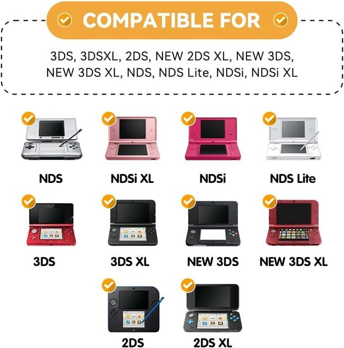 Carte de jeu R4i RTS Lite - ONEVER - Argent - Compatible 3DS/2DS/NDSL ...