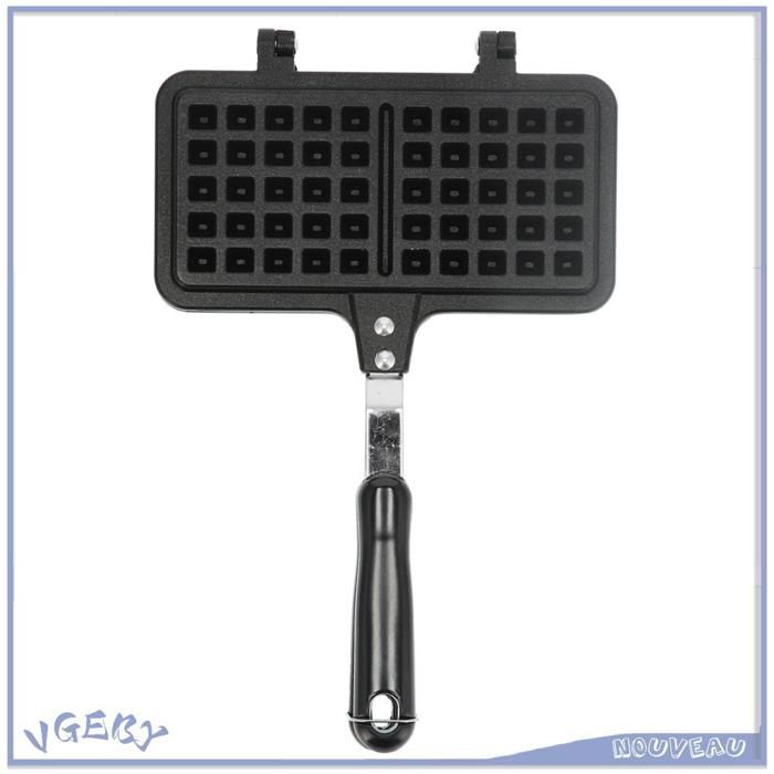 Machine à gaufres et gâteaux domestiques, cuisson antiadhésive double ...