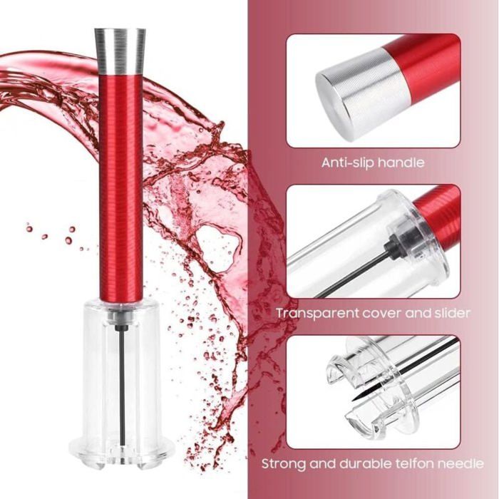 MHY® - Tire Bouchon Air, Tire-bouchon à Pression d’air Pompe à ...