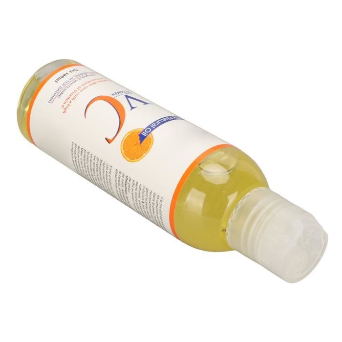 Atyhao Huile de massage corps à la vitamine C hydratante écqutrcissante ...