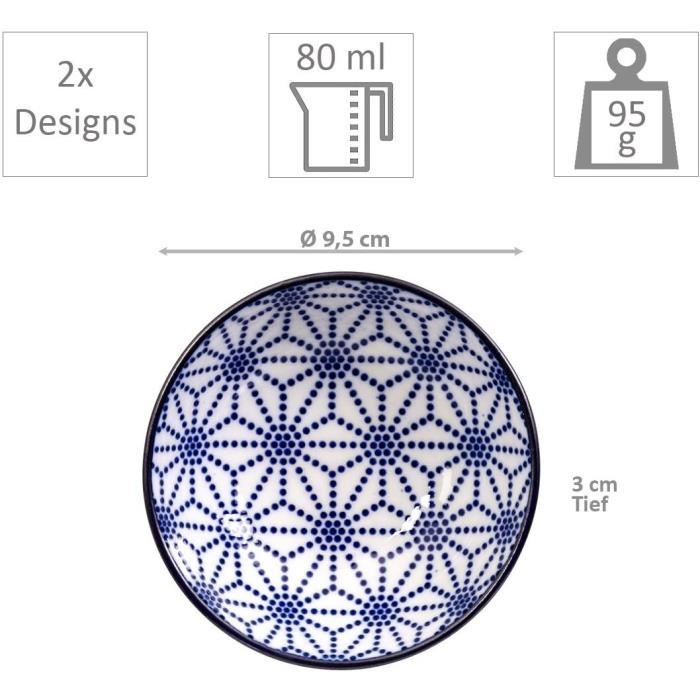 Tokyo Design StudioSushi Assiette+bol+baguetteporcelaine japonaisNippon ...