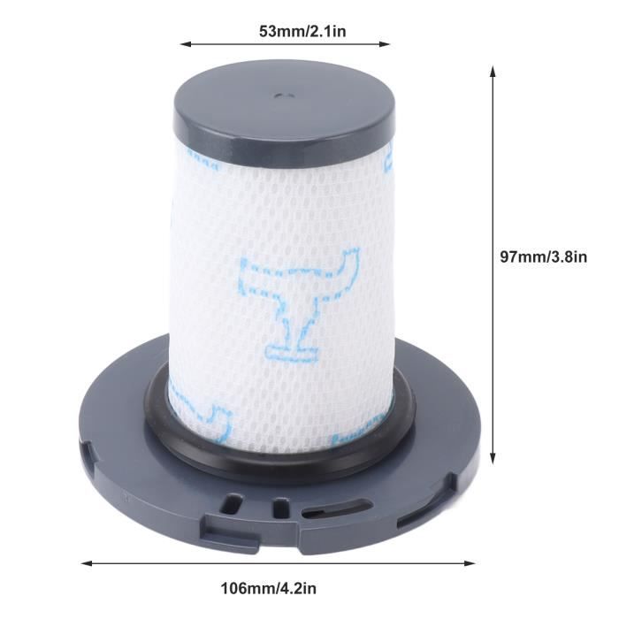 SUC-Filtres Aspirateur Robot 2 Pièces de Remplacement de Filtre pour ...