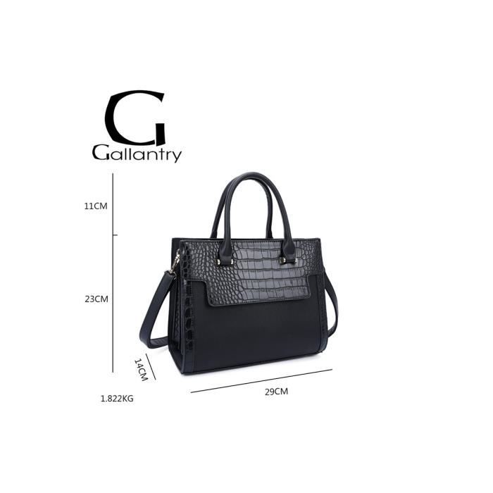 Sac à main - OLIVIA - Gallantry Paris - ECO Cuir PU - Imperméable ...