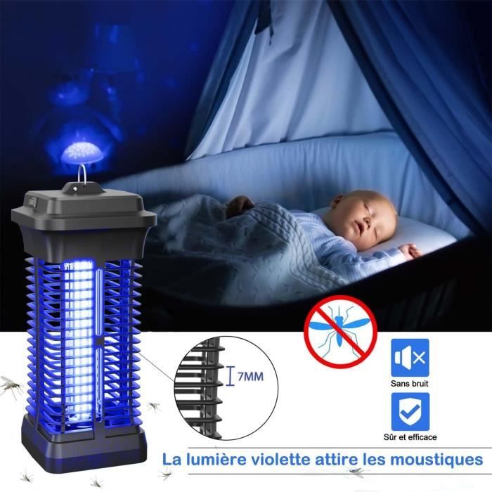Lampe Anti Moustique, Uv Anti Mouche Moustique Tueur D'Insectes ...