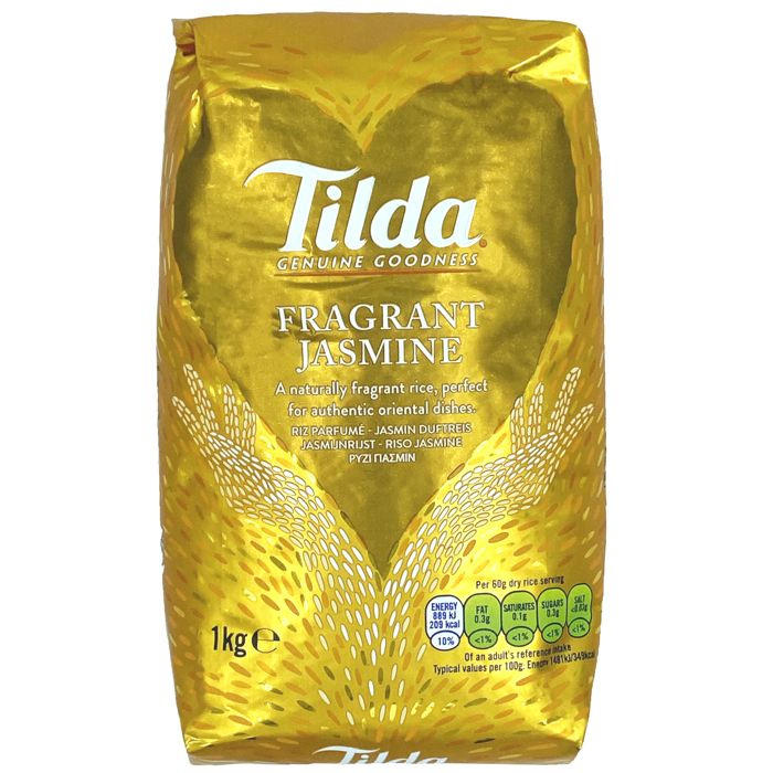 Duo de riz TILDA : Riz Basmati Long Pure Original 1kg + Riz Parfumé au ...