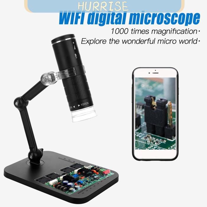 Tbest microscope WIFI pour téléphone portable numérique HD 2 millions ...