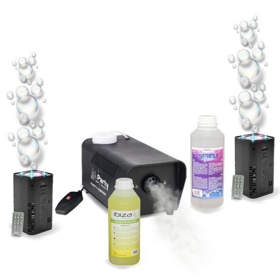 Pack Lumière Machine fumée 400W Party Light & Sound PARTY-SM400 - 2 ...