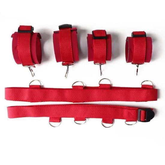 RedUpgradeBondage BDSM pour lit jouets érotiques pour adultes jeux pour ...