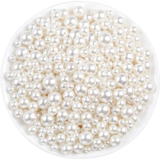 Lot De 800 Perles En Vrac Pour La Fabrication De Bijoux, L'Artisanat ...