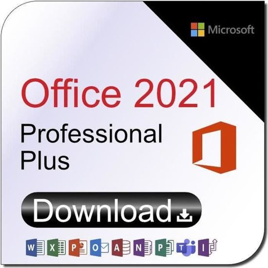 Microsoft Office 2021 Professionnel Plus (Professional Plus) - à ...