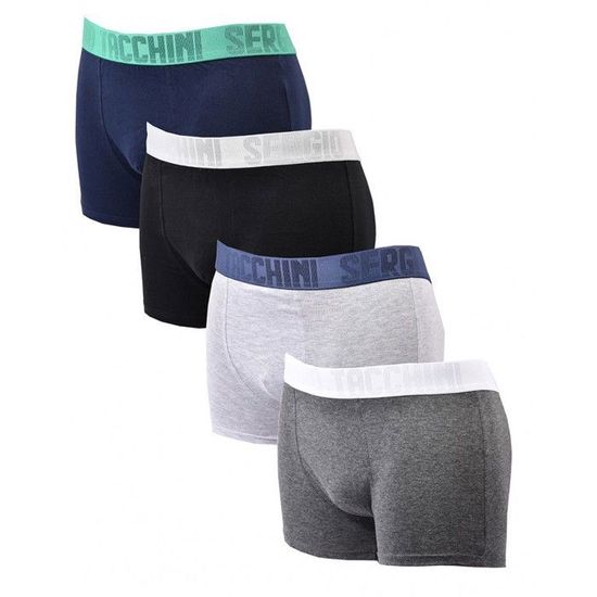 Boxers SERGIO TACCHINI - Pack de 4 boxers 1830 pour homme Pack de 4 ...
