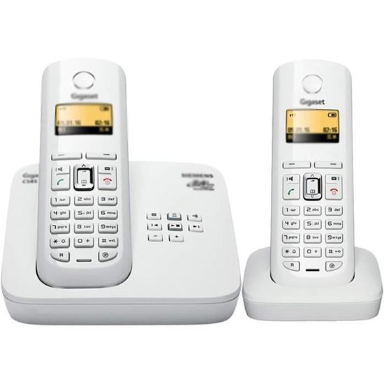 Téléphone Fixe 2. 4G sans Fil avancée Home Phone, NUISIBLES Call ...