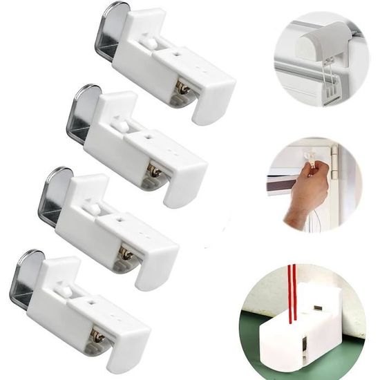 Support Fixation Pour Stores Lot 4 Supports Serrage Plissés Store ...