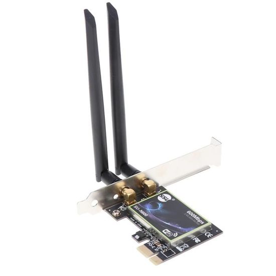 Carte WiFi Sans Fil PCI USB, Kit Adaptateur Réseau Bluetooth PCI ...