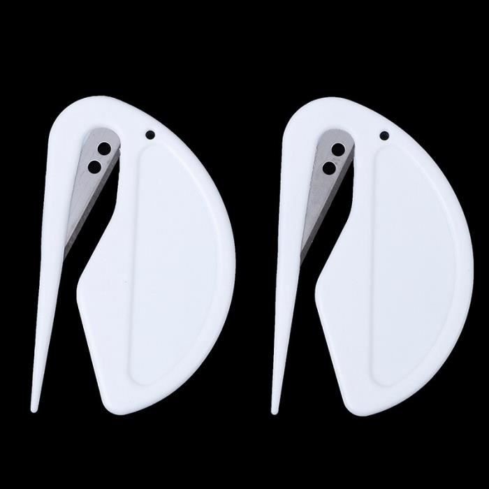 Mini ouvre-lettres en plastique, 2 pièces-lot, lettres tranchantes ...