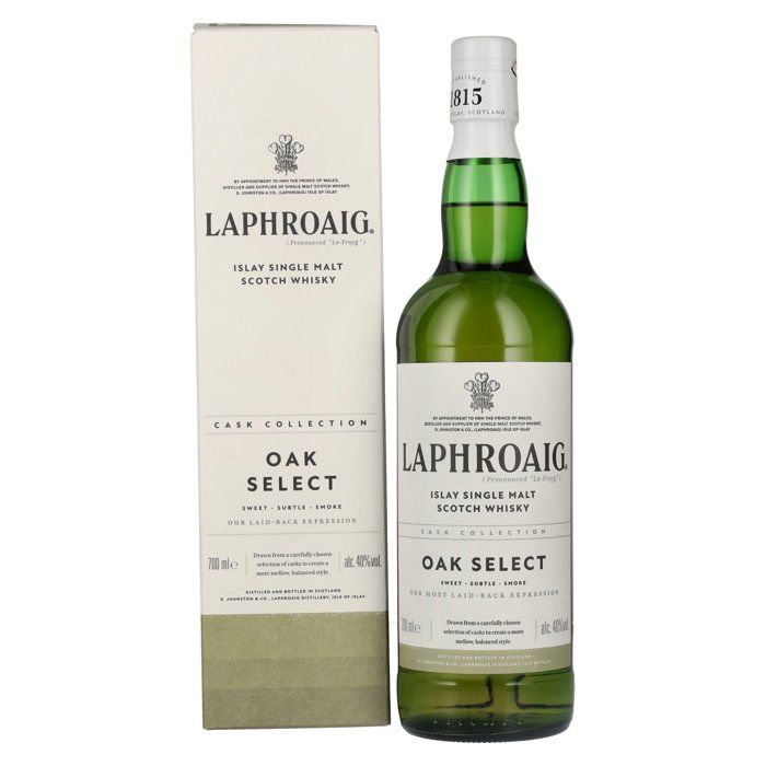 Laphroaig OAK SELECT Islay Single Malt Scotch Whisky 40% Vol. 0,7l en ...