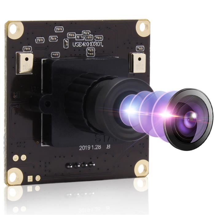 L28 (2.8mm)-capteur CMOS OEM IMX317, sans distorsion, 100 degrés, 4k ...