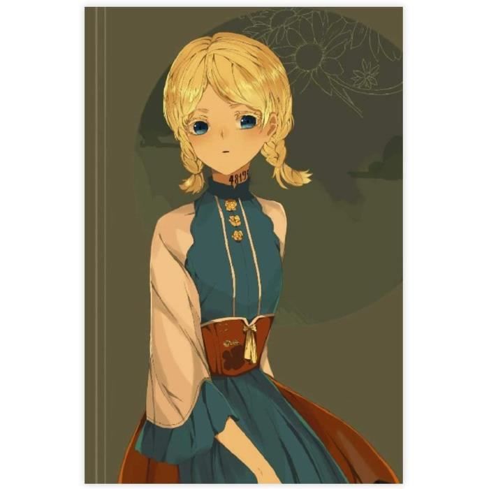 AIMASHI Poster de l'animé Anna 8 The Promised Neverland - Décoration ...