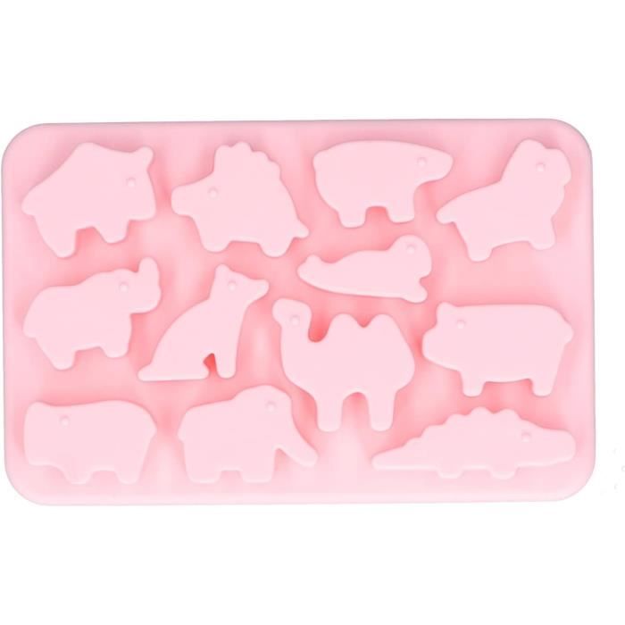 Ice Cubes Tray Motif Animal Ice Cream Bar Moule Avec Couvercle Pour ...