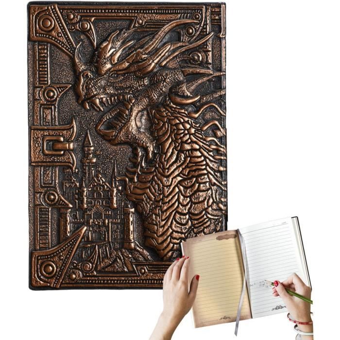 Dragon Gaufré Fait À La Main Carnet Classique Et Beau Style Européen ...