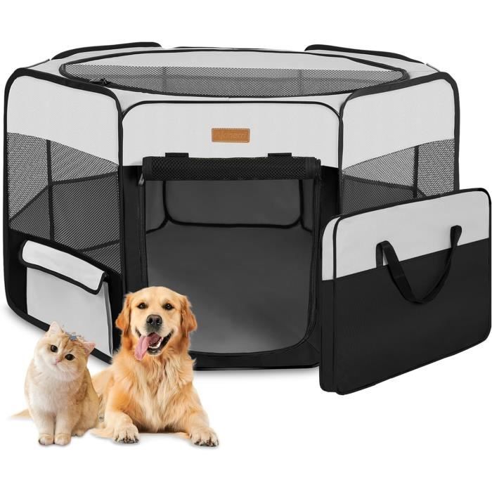 Parc De Jeu Pliable Pour Chien, Niche D'Exercice Pour Chiot Avec ...