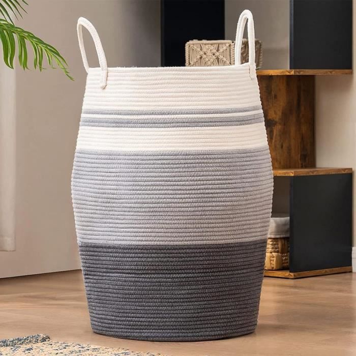 Panier À Linge, Paniers À Linge 100 L Avec Poignées, Grand Panier De ...