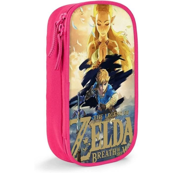 Trousse à crayons Legend of Zelda - Rose - Cuir - 5x105x21cm - Enfant ...