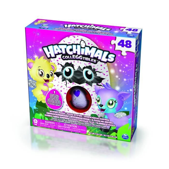 Puzzle - Hatchimals - Mistery - 48 pièces - Collection - Cdiscount Jeux ...