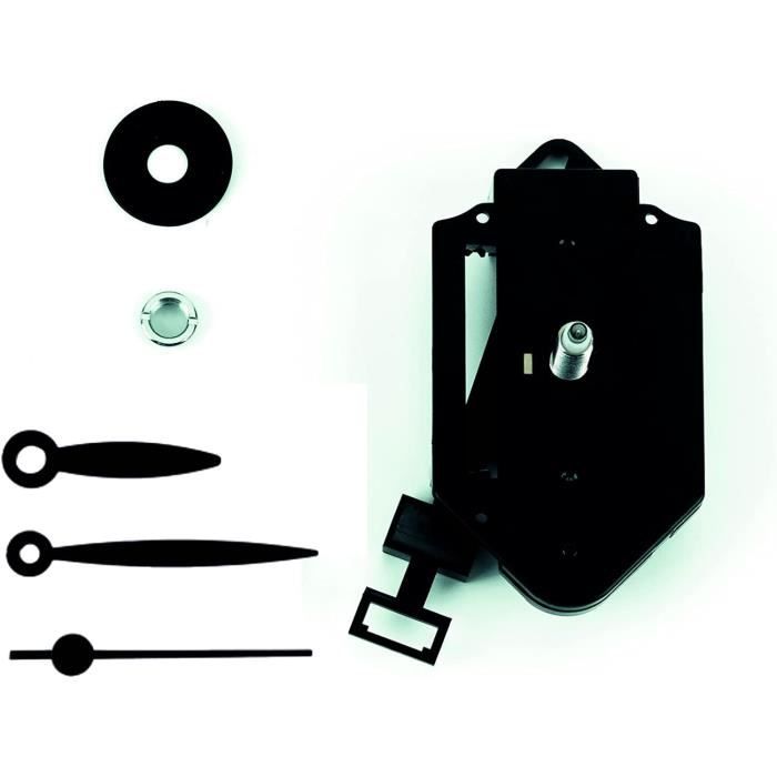 Mécanisme pendule de qualité, tige extra longue 24 mm, pour réparation ...