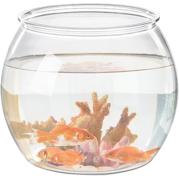 Petit Aquarium À Poissons Rouges - Incassable - Pour Poissons Rouges ...