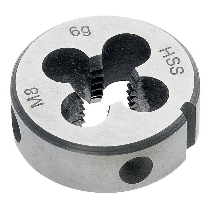 Filière - KRAFTWERK - DIN 223 Ø 25 mm M4 - Outil de filetage - Métal ...