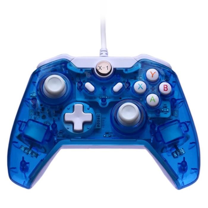 Manette Jeux Vidéo Gamepad Contrôleur Filaire 8112 Avec Une Fonction De ...