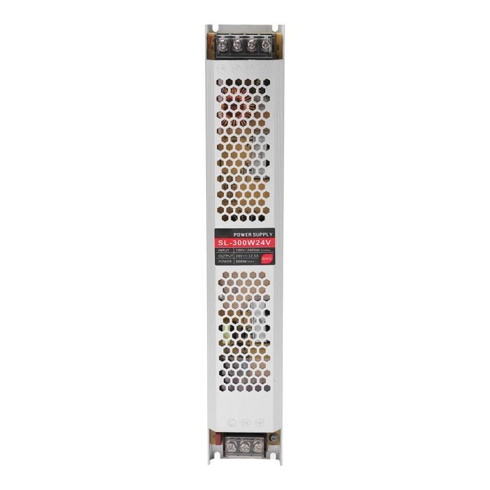 Tbest Alimentation à découpage 300W Type de bande LED Alimentation ...