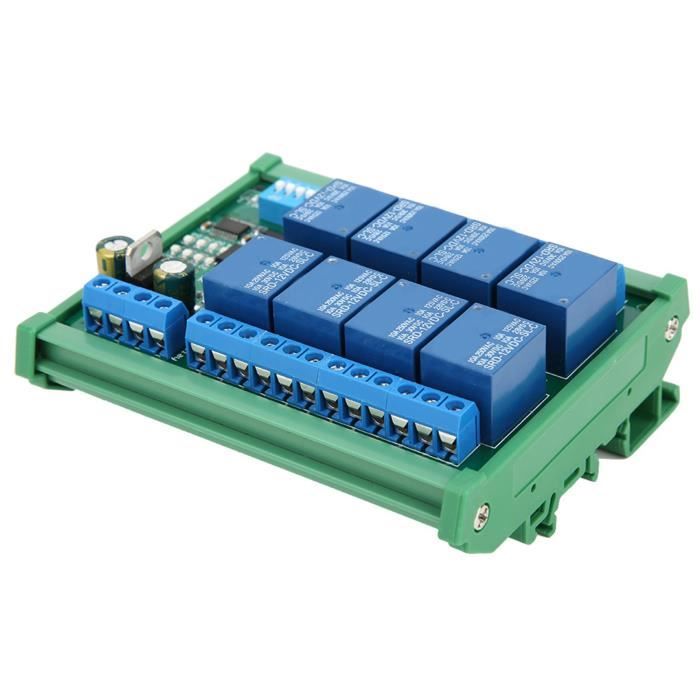 TMISHION Module d'extension Carte d'extension de PLC de relais RS485 à ...