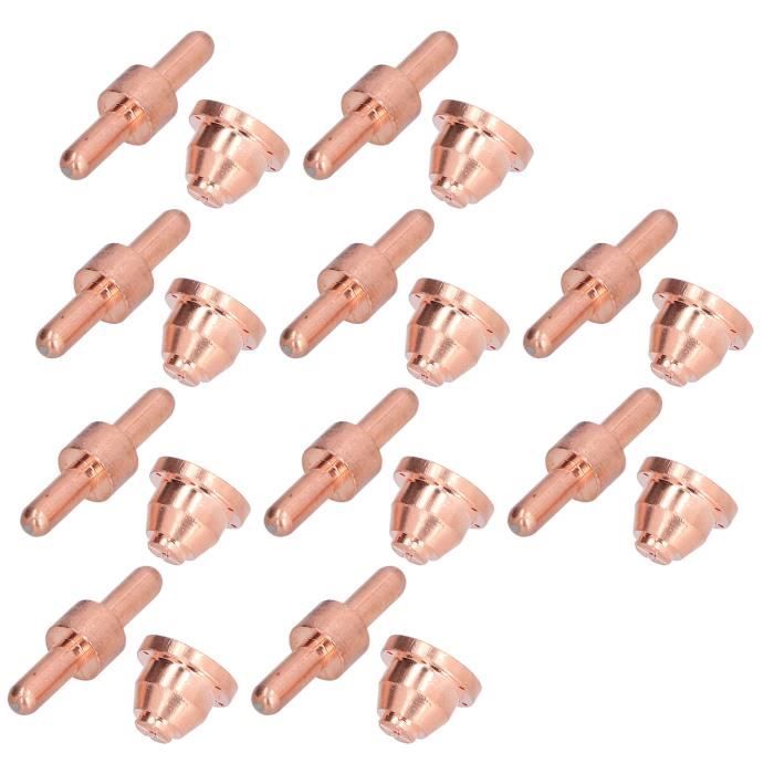 YOSOO buse à plasma 10 Set de buses de kit de pointe d'électrode de ...