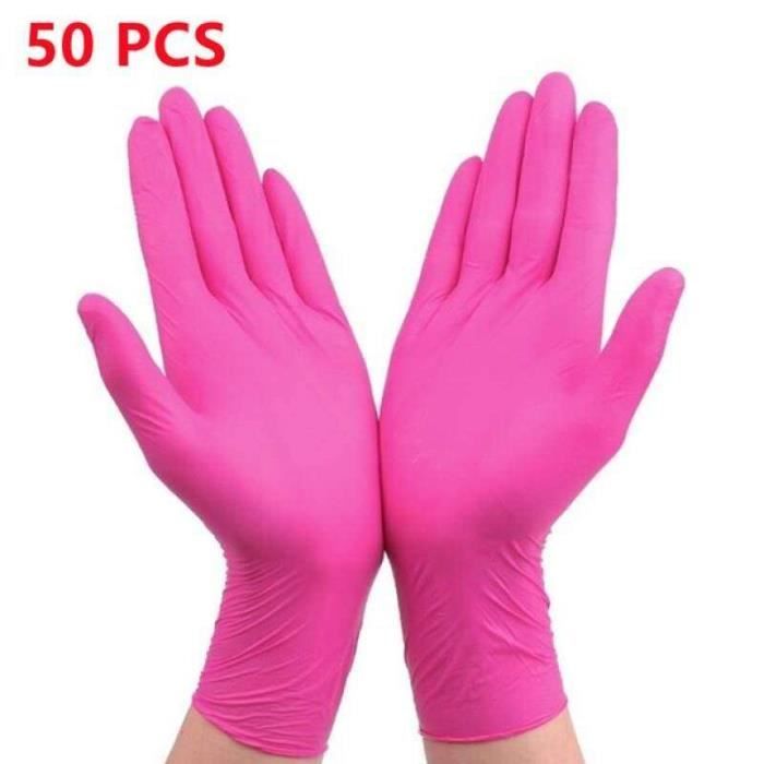 BW19001-Gants Jetables en Nitrile XS Sans Allergie. Accessoires pour la ...