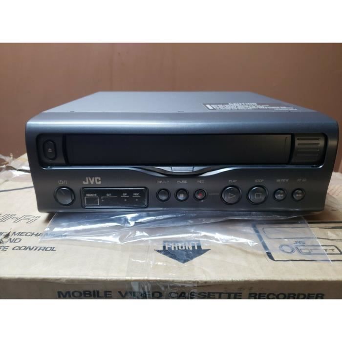 MINI MAGNETOSCOPE 12V JVC ENREGISTREUR K7 VHS CAMPING CAR CARAVANE VOITURE - Cdiscount TV Son Photo