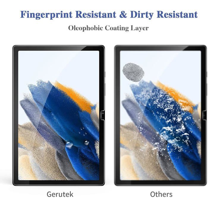 Lot de 2 protections écran en verre trempé - SUTEO - Samsung Galaxy Tab ...