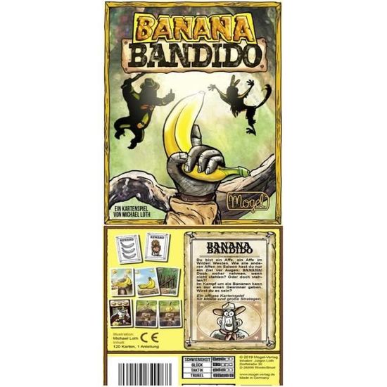 Banana Bandido - Jeu tactique stratégie - Heidelberger - Cdiscount Jeux ...