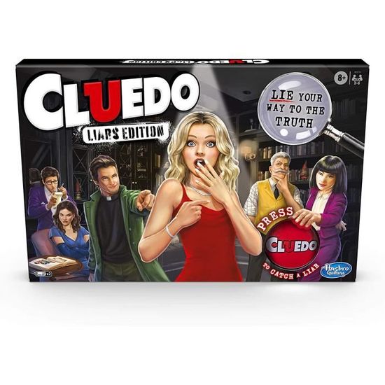 Hasbro Gaming Cluedo Liars Edition Jeu de societe Murder Mystery pour ... Hasbro Gaming Cluedo Liars Edition Jeu de societe Murder Mystery pour ...