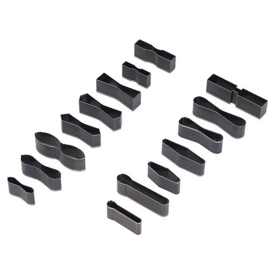Sonew ensemble de poinçons creux 15 pièces coupe-poinçon creux acier à ...
