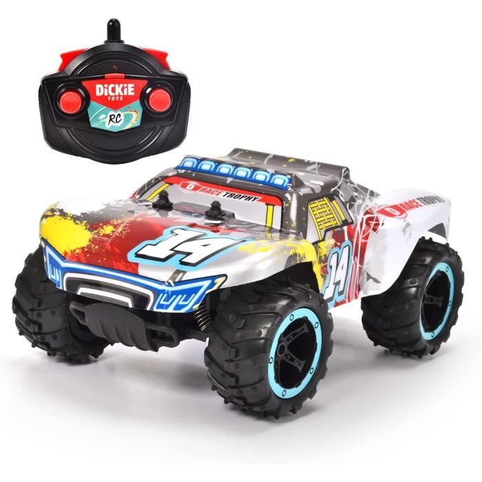 Dickie - RC Race Trophy - Véhicule Radio-Commandé 23cm - Fonction Turbo - Echelle 1-20ème - Dès ...