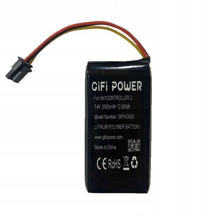 Batterie 7.4V 3500mah pour Parrot Skycontroller 2, bebop 2 Radio (prise ...