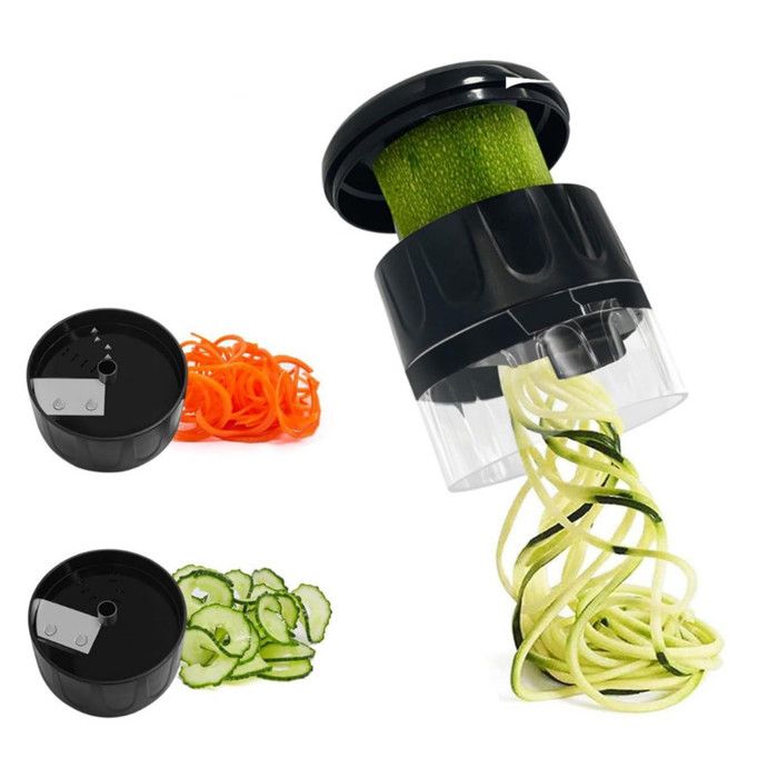 Râpe manuelle 3 en 1,hachoir à légumes,machine à nouilles réglable,râpe ...