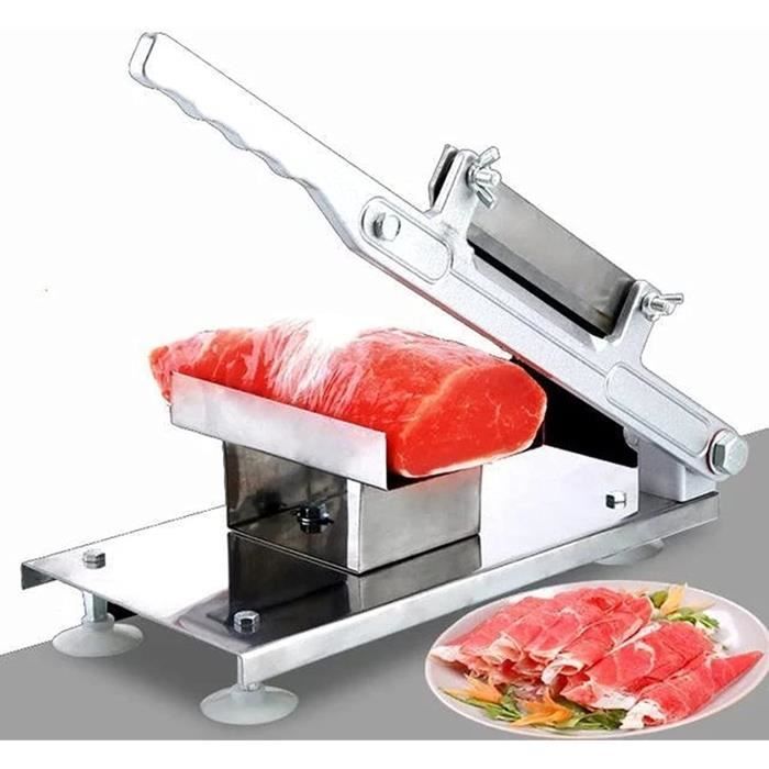 Trancheuse à viande manuelle Hachoir à viande manuel Trancheuse à ...
