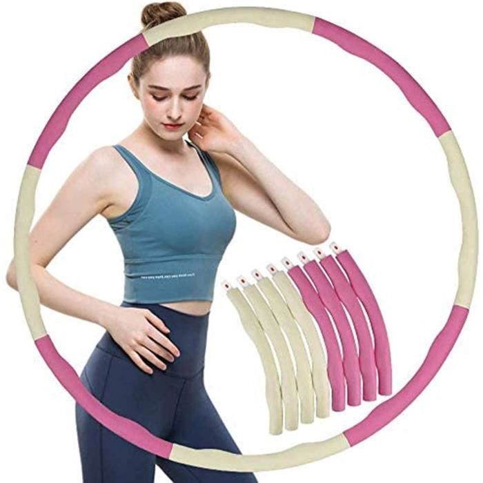 Hula Ring Fitness Pour Adulte, Hula Ring Lesté Pour Débutant Sports Yoga Exercice Intérieur ...