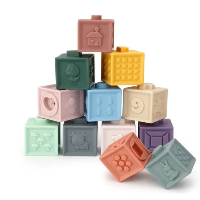 Jouets à empiler Jouets Montessori pour bébés de 6 8 10 mois 1 an,12 ...