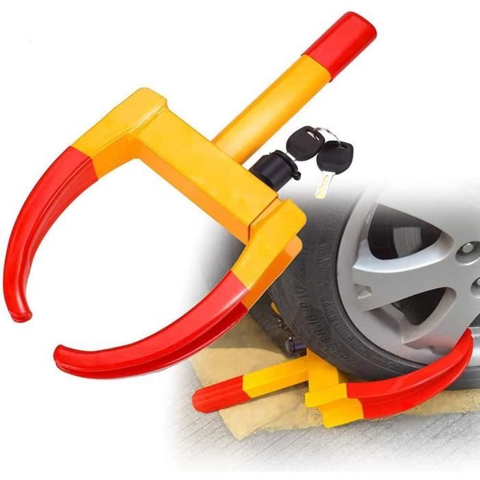Sabot de Roue Griffe de Pneu Sabot Antivol Véhicule pour Roue de ...