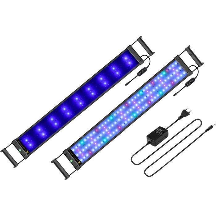 Rampe LED pour Aquarium Éclairage Aquarium LED 22W 3 Mode Luminosité ...